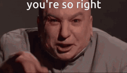 Riiiight Doctor Evil GIF | GIFDB.com