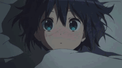 Sad Eyes Rikka Takanashi GIF | GIFDB.com