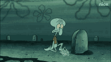 Rip Rest In Peace Bean Squidward Spongebob GIF | GIFDB.com