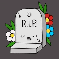 Rip Tombstone Funny Sleeping Stone GIF | GIFDB.com