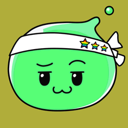 Rizz Meme Green Mochi One Eyebrow Raise GIF | GIFDB.com