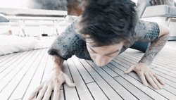 Roadhouse Man Rising From Defeat Moment GIF | GIFDB.com