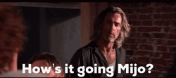 Roadhouse Wade Hows It Going Mijo GIF | GIFDB.com
