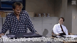 Rob Schneider Smiling Ding Ding Ding GIF | GIFDB.com