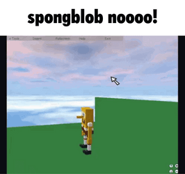 Roblox Spongblob Smashed Meme GIF | GIFDB.com