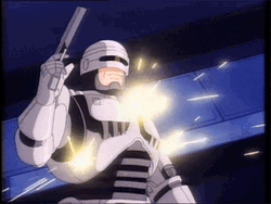 Robocop Receiving Bullet Shots GIF | GIFDB.com