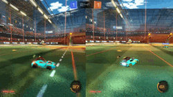 Rocket League Split Screen GIF | GIFDB.com