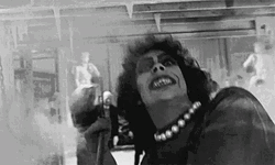 Rocky Horror Picture Show Meatloaf Foggy Stage GIF | GIFDB.com