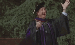 Rodney Dangerfield Graduation GIF | GIFDB.com