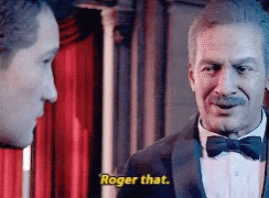 Man In Tuxedo Roger That GIF | GIFDB.com