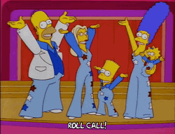 Roll Call The Simpsons GIF | GIFDB.com
