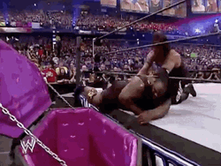 Rolling Inside Coffin The Undertaker Wrestlemania GIF | GIFDB.com
