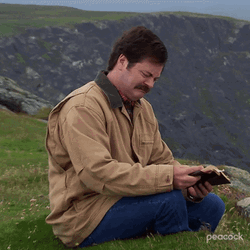 Ron Swanson Emotional Crying Sad Moment GIF | GIFDB.com