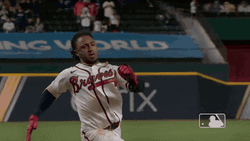 Ronald Acuña Jr Coming In Hot GIF | GIFDB.com