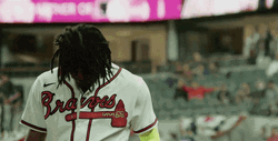 Ronald Acuna Jr Hair Flip GIF | GIFDB.com