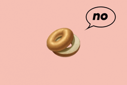 Rotating Double Bagel GIF | GIFDB.com
