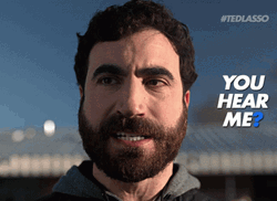Roy Kent Ted Lasso You Hear Me GIF | GIFDB.com