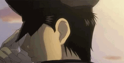 Roy Mustang Fullmetal Alchemist Look Up Crying GIF | GIFDB.com