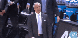 Roy Williams Irritated Expression GIF | GIFDB.com