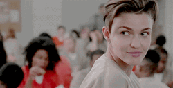 Ruby Rose Flirty Eye Wink GIF | GIFDB.com