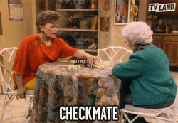 Rue Mcclanahan Checkmate GIF | GIFDB.com