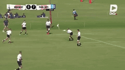 Rugby Big Hit Tackle Rolling Over GIF | GIFDB.com