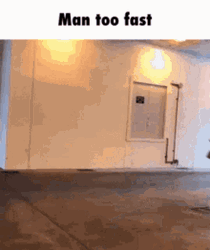 Run Man Too Fast Funny Meme GIF | GIFDB.com
