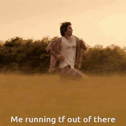 Running Away Reaction GIF | GIFDB.com