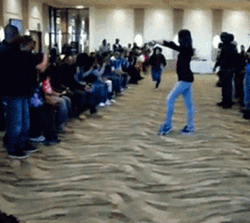 Death Drop While Walking GIF | GIFDB.com