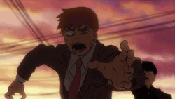 Running Reigen Arataka And Shigeo Kageyama Mob Psycho GIF | GIFDB.com