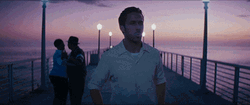 Ryan Gosling Singing While Walking Slowly GIF | GIFDB.com