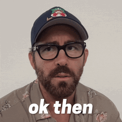 Ryan Reynolds Showing Wrexham Cap GIF | GIFDB.com