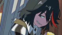 Ryuko Matoi Smiling GIF | GIFDB.com