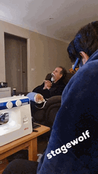 Sad Cat With Tired Owner GIF | GIFDB.com