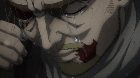 Sad Crying Tears Thorfinn GIF | GIFDB.com