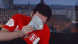 Sad Guy Crying With Money GIF | GIFDB.com