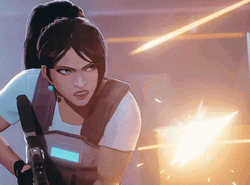 Sage Valorant Battle GIF | GIFDB.com