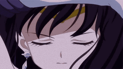 Sailor Saturn Hotaru Tomoe Beautiful Awakening Look GIF | GIFDB.com