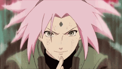 Sakura Haruno Serious Mode GIF | GIFDB.com