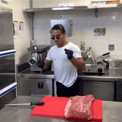 Salt Bae Knife Flip GIF | GIFDB.com