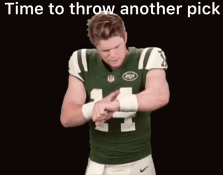 Sam Darnold Time To Throw Another Pick Meme GIF | GIFDB.com