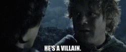 Samwise Gamgee Hes A Villain GIF | GIFDB.com