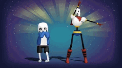 Sans And Papyrus Dancing In 3d Animation GIF | GIFDB.com
