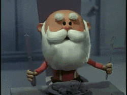 Santa Claus Christmas Full Moon GIF | GIFDB.com
