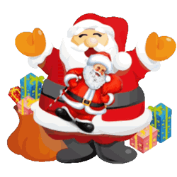 Santa Claus Loop Noel GIF | GIFDB.com