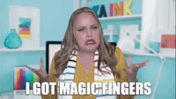 Sassy Lady Got Magic Fingers Meme GIF | GIFDB.com