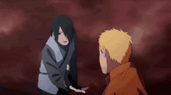 Sasuke Naruto Gripping Hands GIF | GIFDB.com