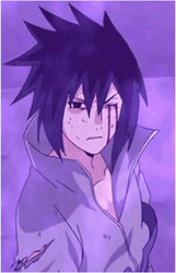 Sasuke Uchiha Serious Death Stare GIF | GIFDB.com