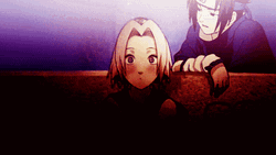 Sasusaku Sakura Sasuke Sitting Together GIF | GIFDB.com
