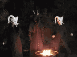 Satan Ritual Dance Funny GIF | GIFDB.com